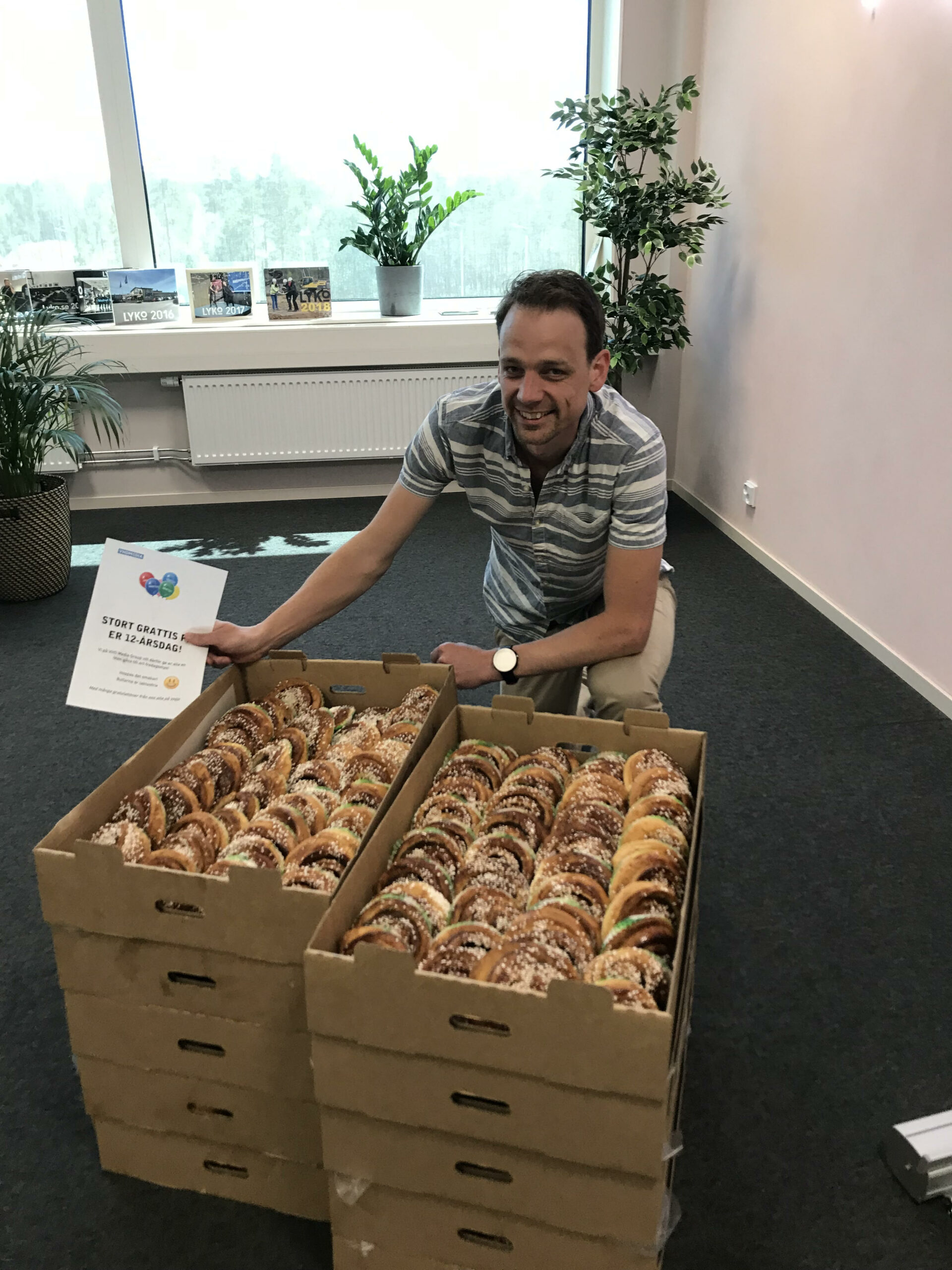 Vi gratulerade Lyko med 400 bullar! - VHD Media Group AB